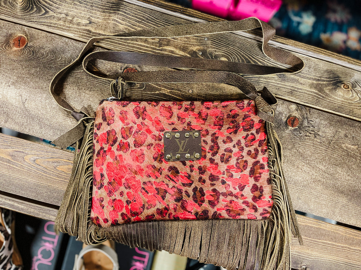 Ruby Cheetah Keep It Gypsy Leather Cross Body Purse – Flint Gypsies