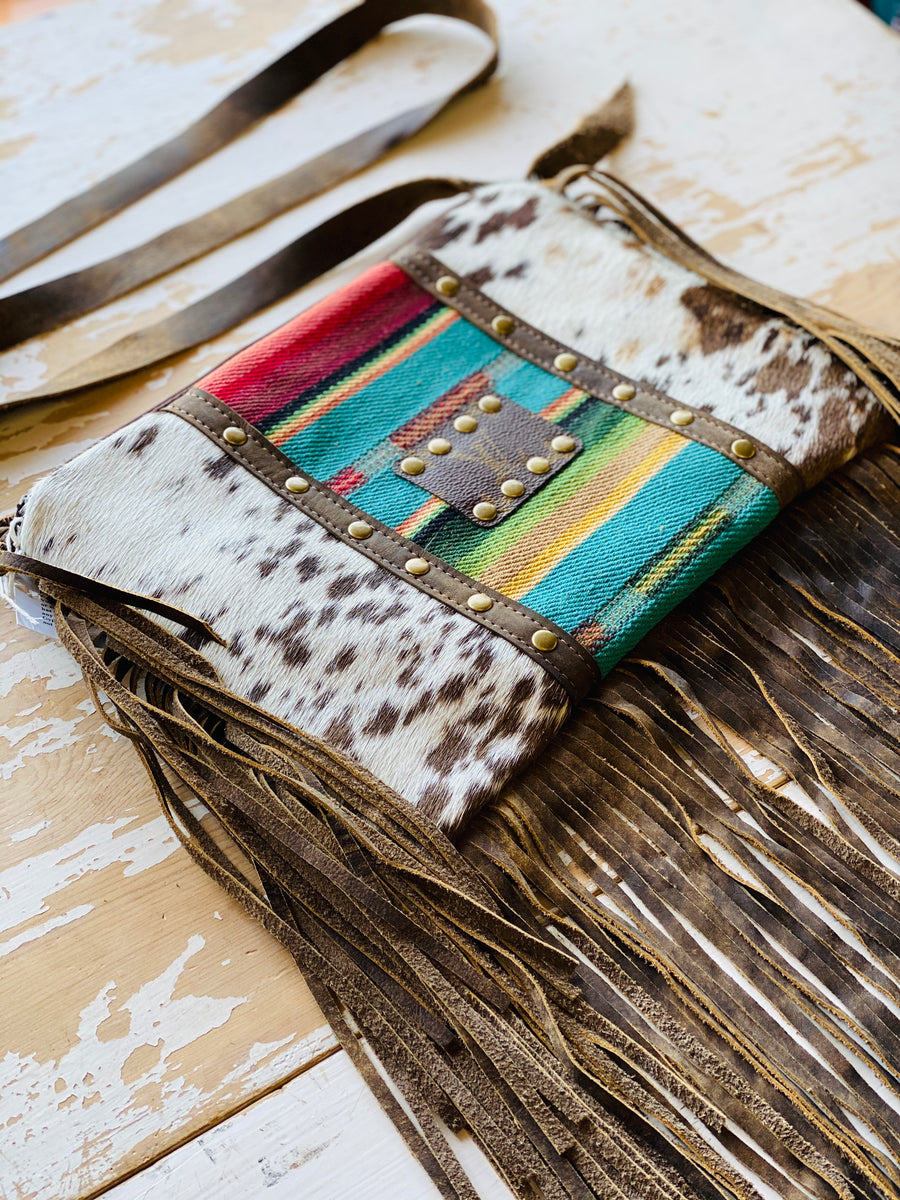 Serape Sun Keep It Gypsy Leather Cross Body Purse – Flint Gypsies
